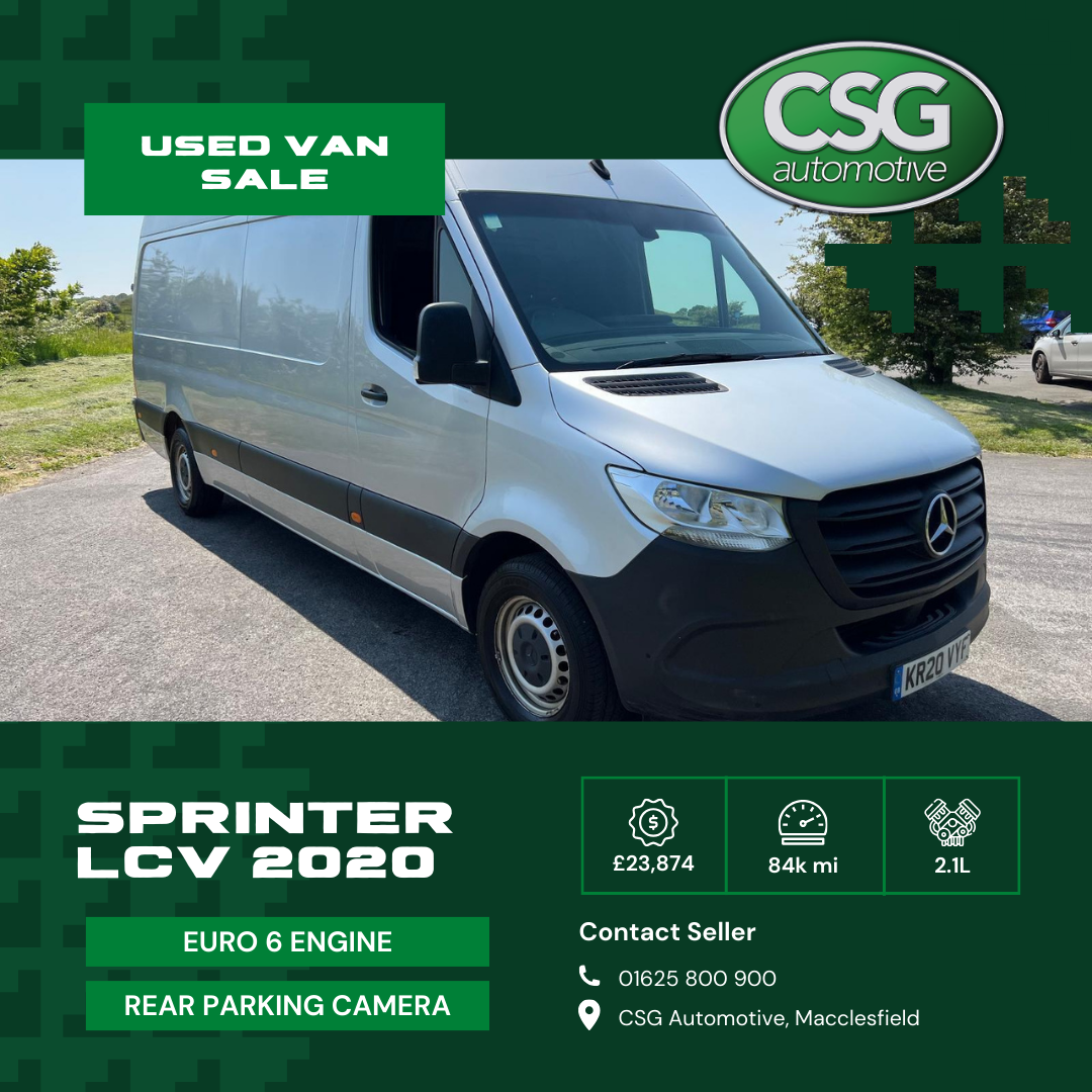 Mercedes-Benz Sprinter LCV 2.1 314 L3 H2 - CSG Automotive Land Rover ...